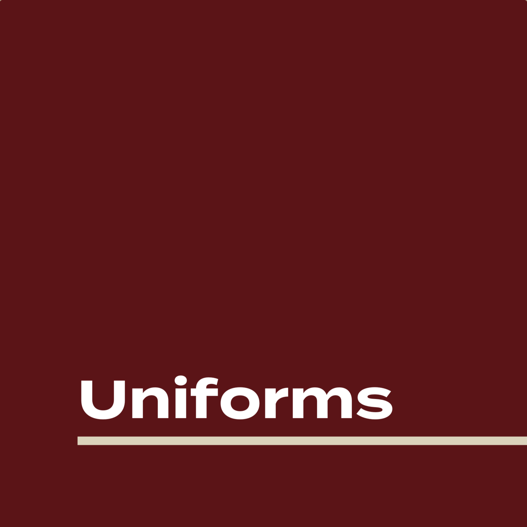 Uniforms – Academy Store