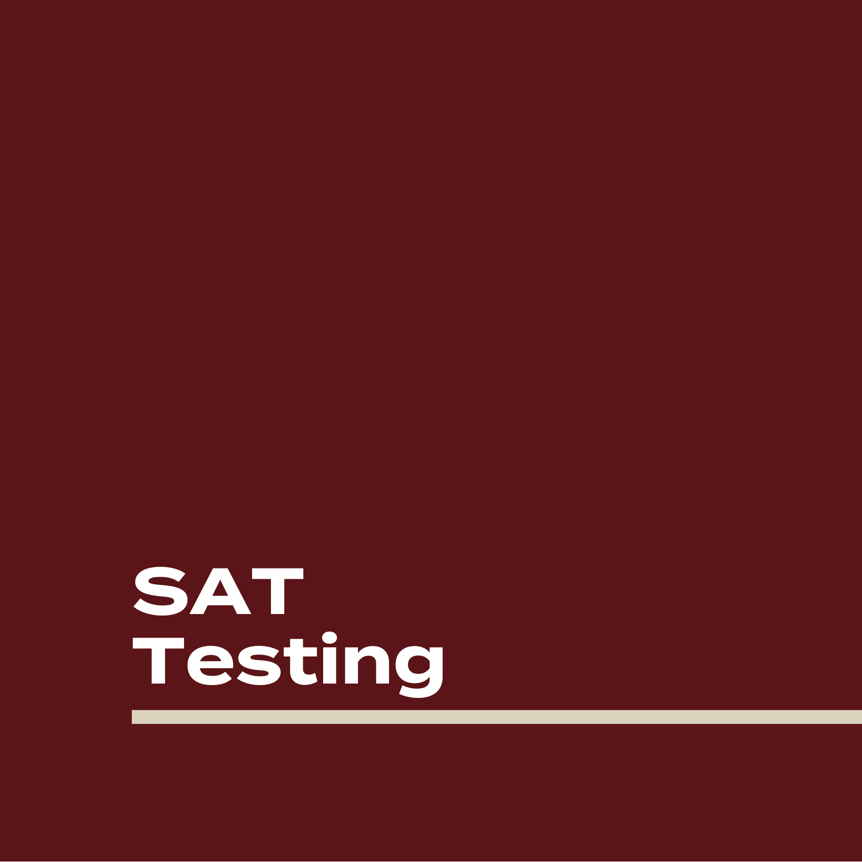 SAT Testing Day – Grades 10–12 (On-Campus Testing) – Real Life ...